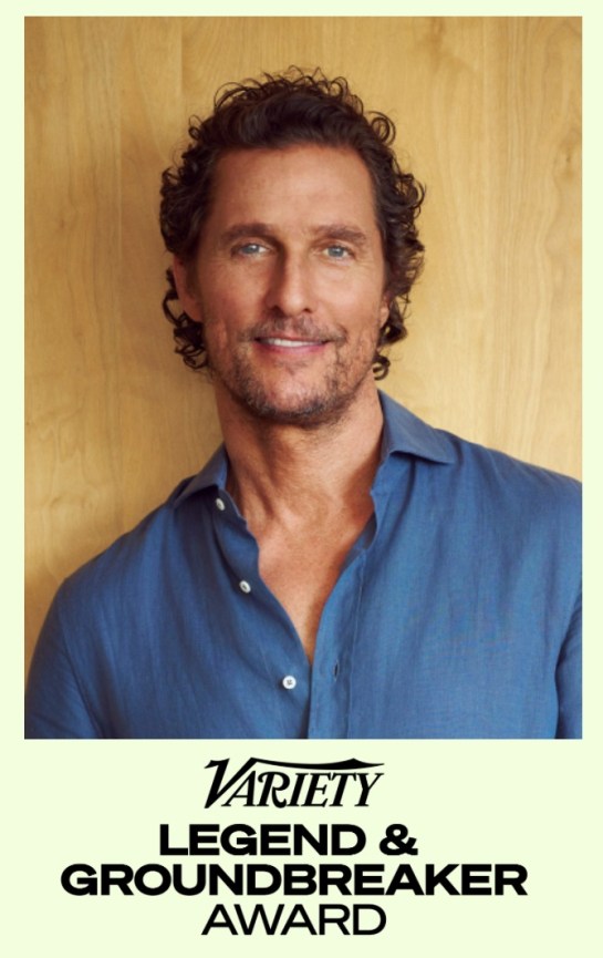 Matthew McConaughey to be Honored at Filmland 2026 | Keith & the Movies